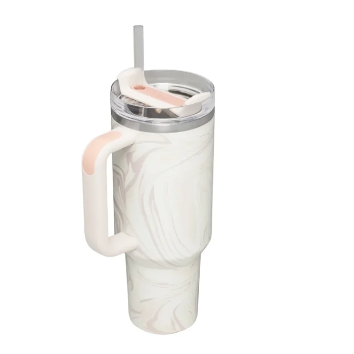 Rose Quartz Swirl Stanley Tumbler – 40oz - Littmann Stethoscopes .PK